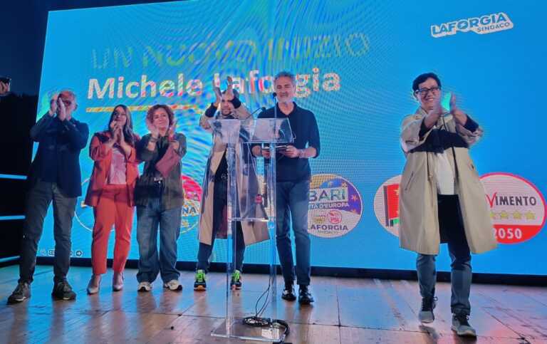 Comunali a Bari, Laforgia presenta le liste a parco 2 Giugno: «Il ...